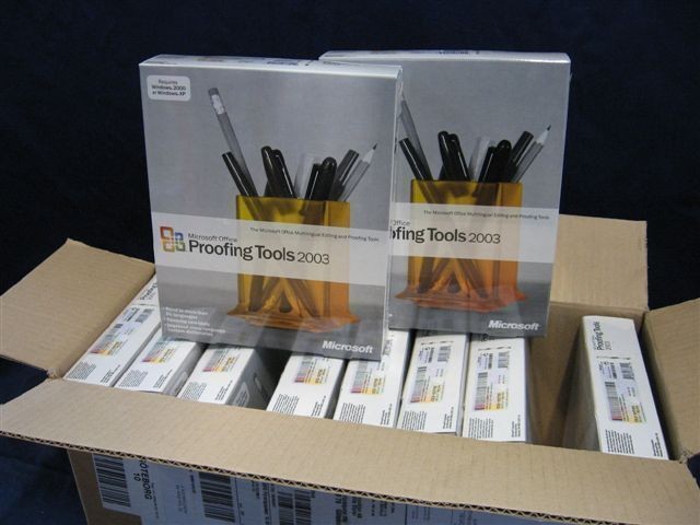 Netauktion - 10st Microsoft Office Proofing Tools 2003