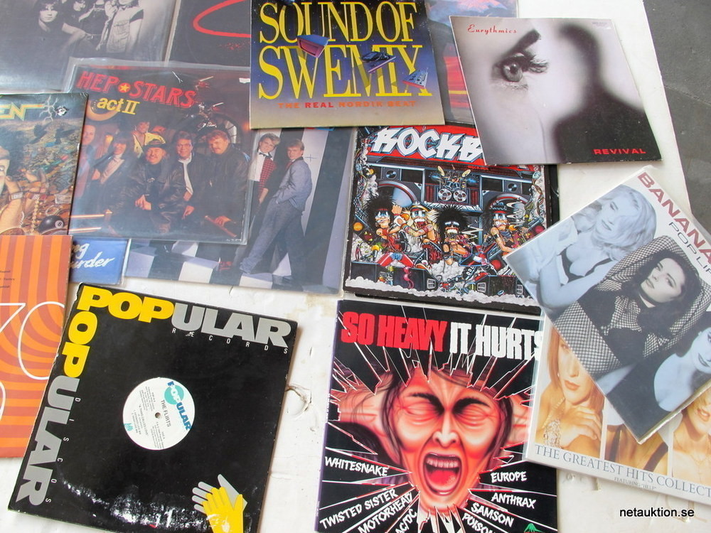 Netauktion - 50st LP-skivor