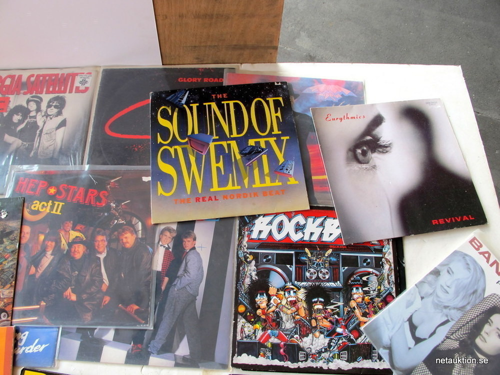 Netauktion - 50st LP-skivor