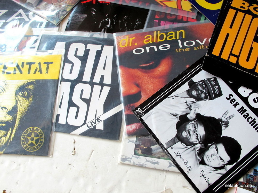 Netauktion - 50st LP-skivor