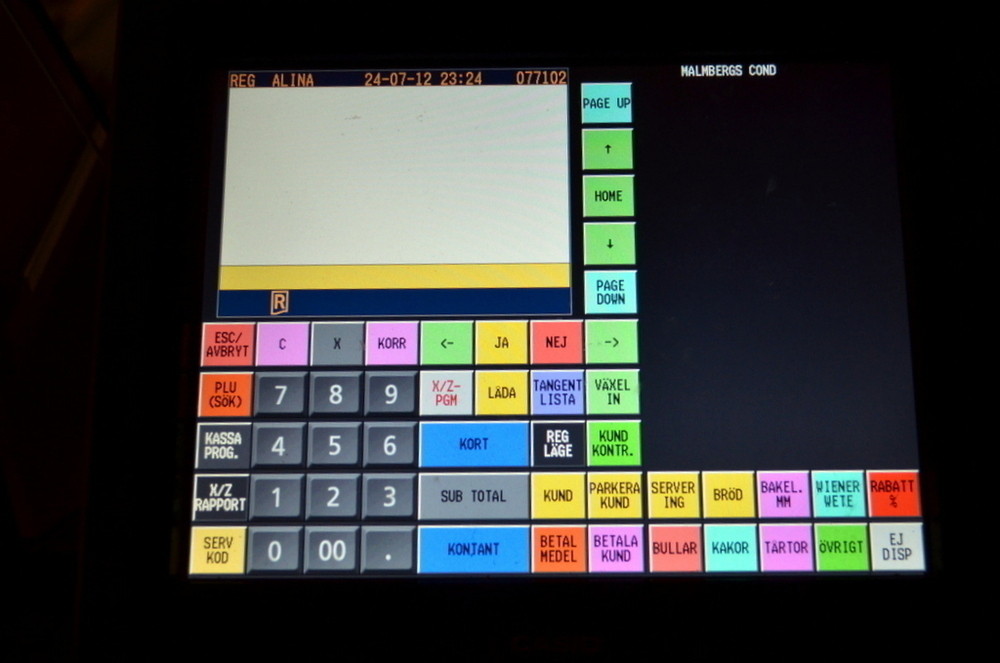 Netauktion - Kassasystem, Casio