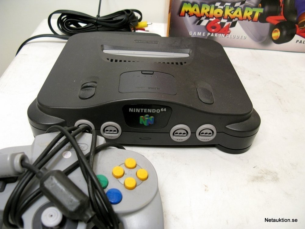 Netauktion - Xbox & Nintedo 64 med 22st spel