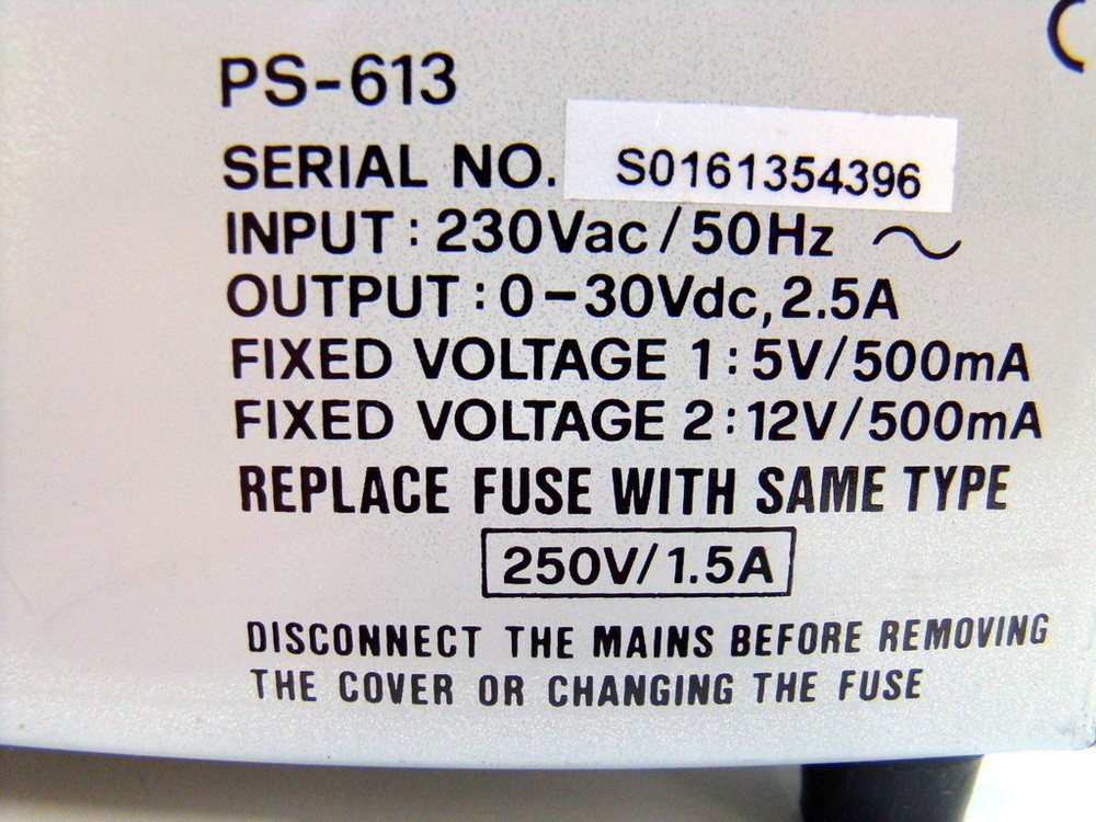 Netauktion - Laboratorieaggregat Velleman PS 613 (7)