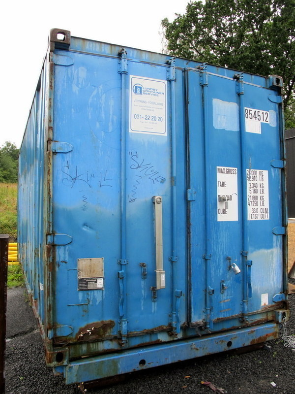 Netauktion - Container, 20 fot