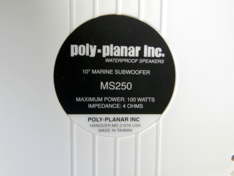 Netauktion - Subwoofer från Poly-planar