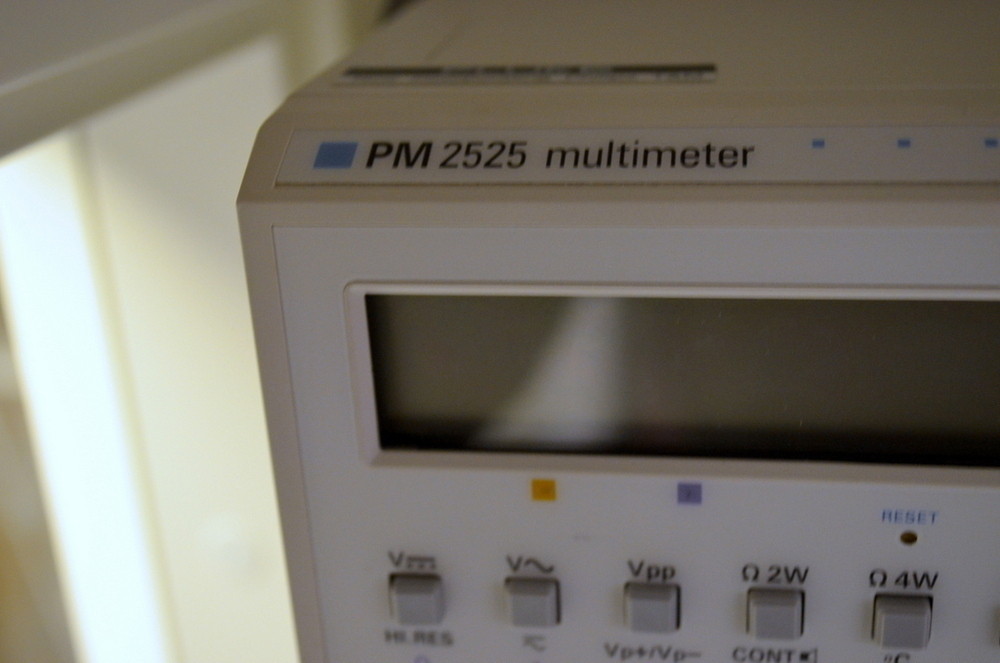 Netauktion - Multimeter, Philips, PM 2525 *Uppdaterad*