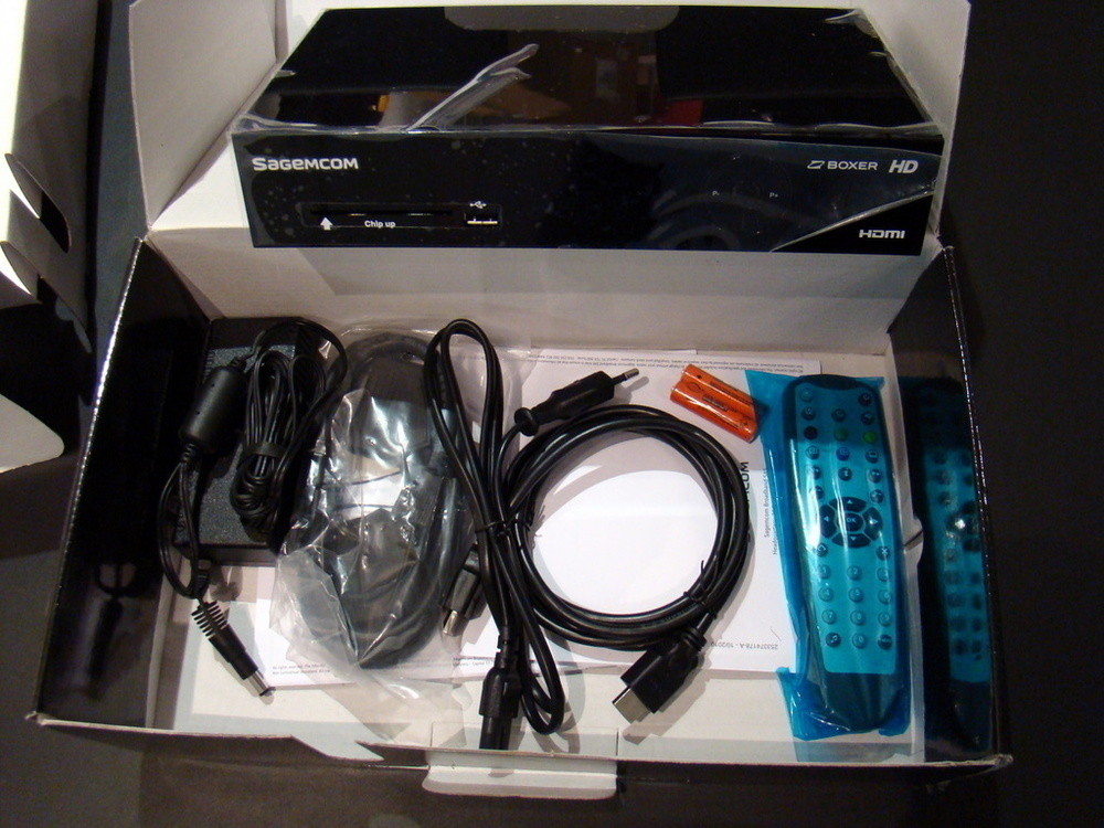 Netauktion - Digital TV box, Sagem DT90 HD