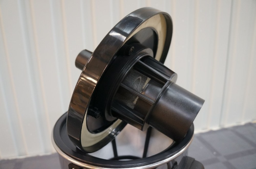 Netauktion - Rostfri föravskiljare med flottör och tygfilter