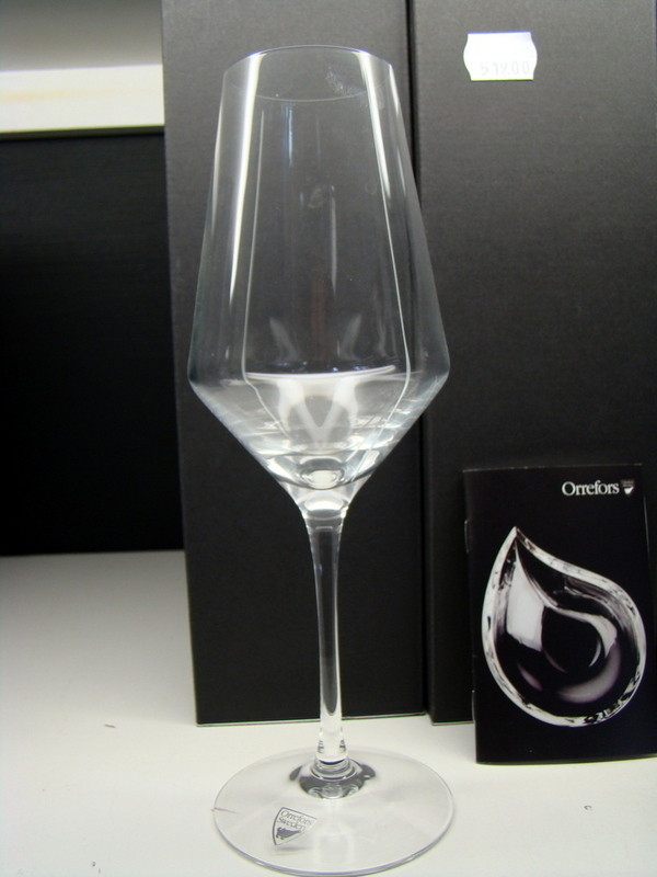 Netauktion - 8st vinglas, Orrefors