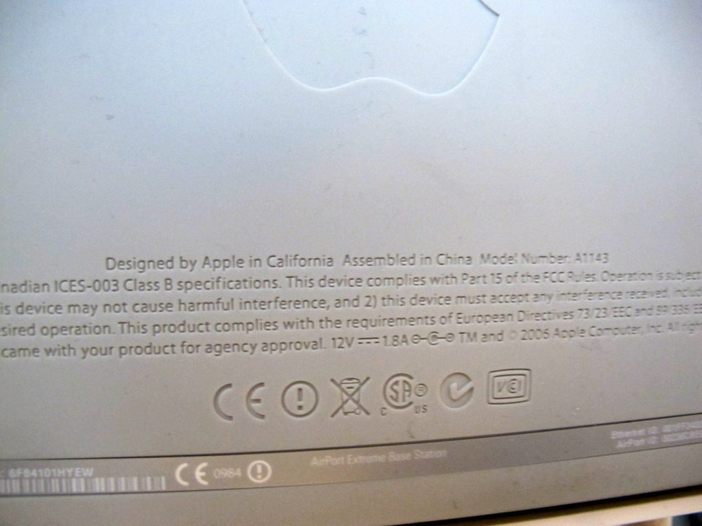 Netauktion - Router, airport extreme, Apple