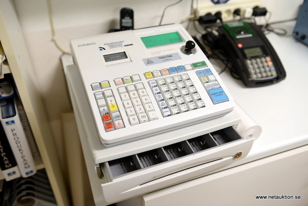Netauktion - Kassasystem, Casio