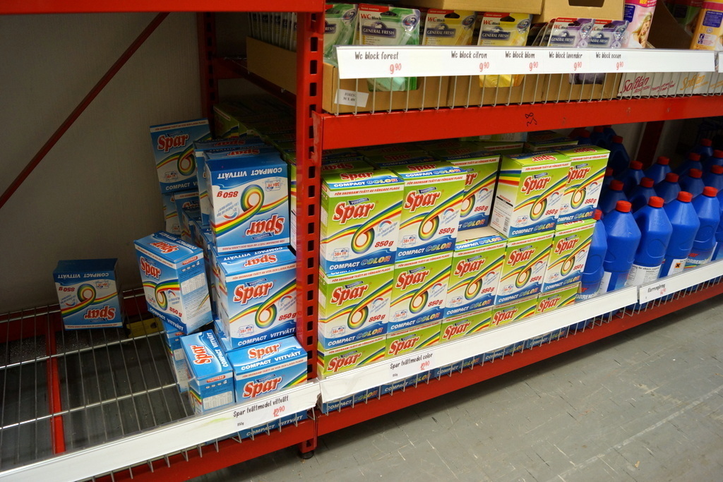 Netauktion - Tvättmedel Spar color, 55kg