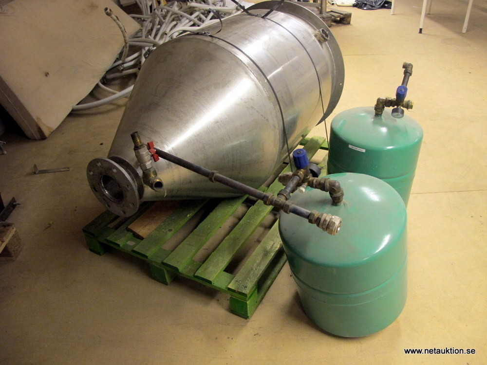 Netauktion - Rostfri tank