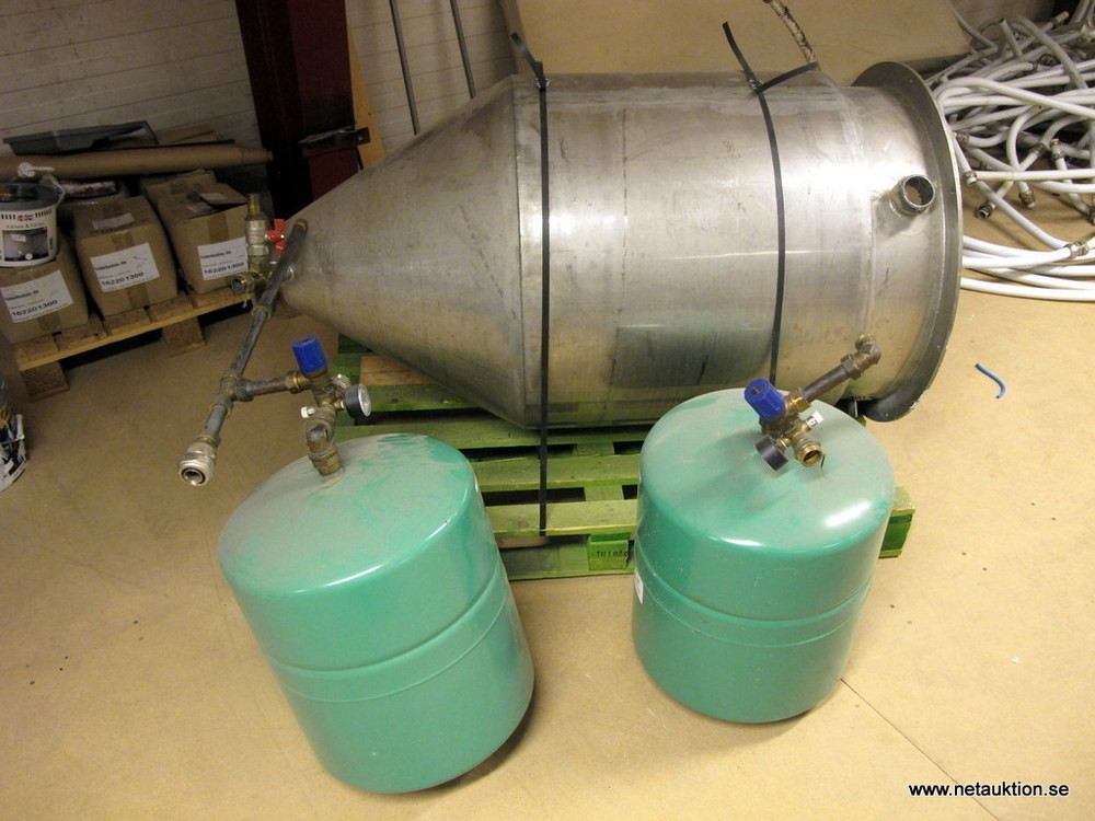 Netauktion - Rostfri tank