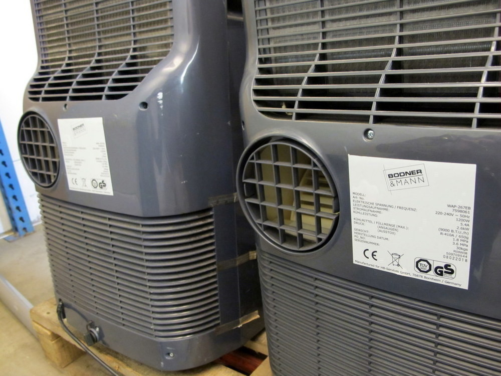 Netauktion - 2st portabla AC, Bodner & Mann
