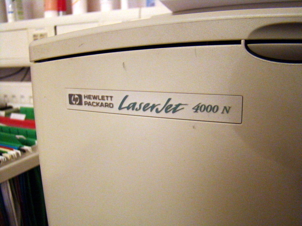 Netauktion - Laserskrivare, HP LaserJet 4000N