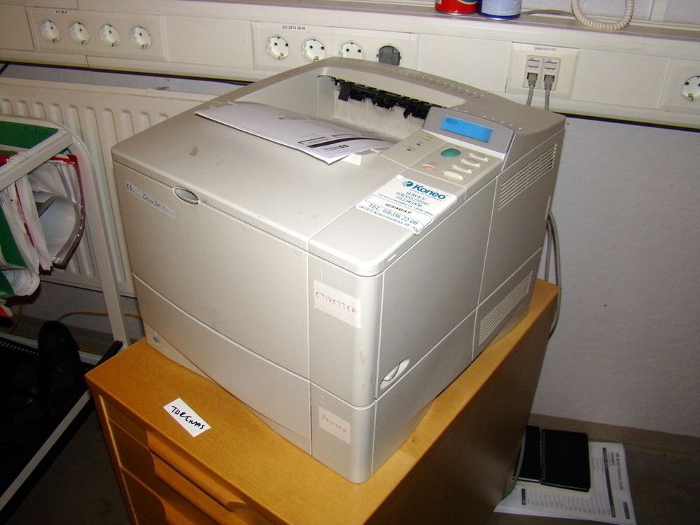 Netauktion - Laserskrivare, HP LaserJet 4000N