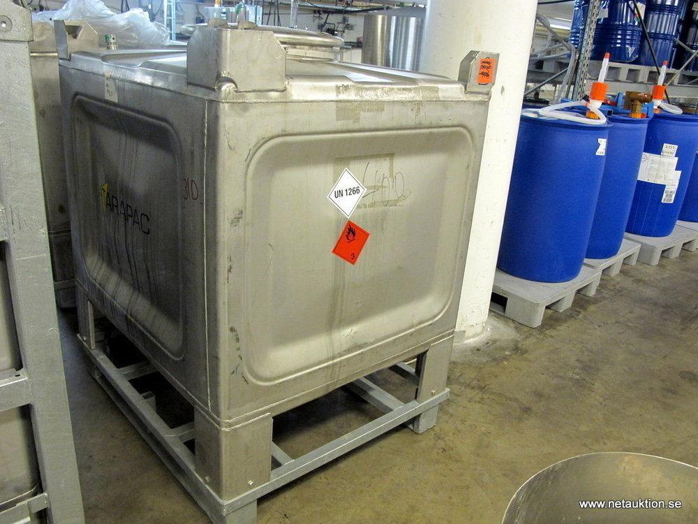 Netauktion - Rostfri tank (2)