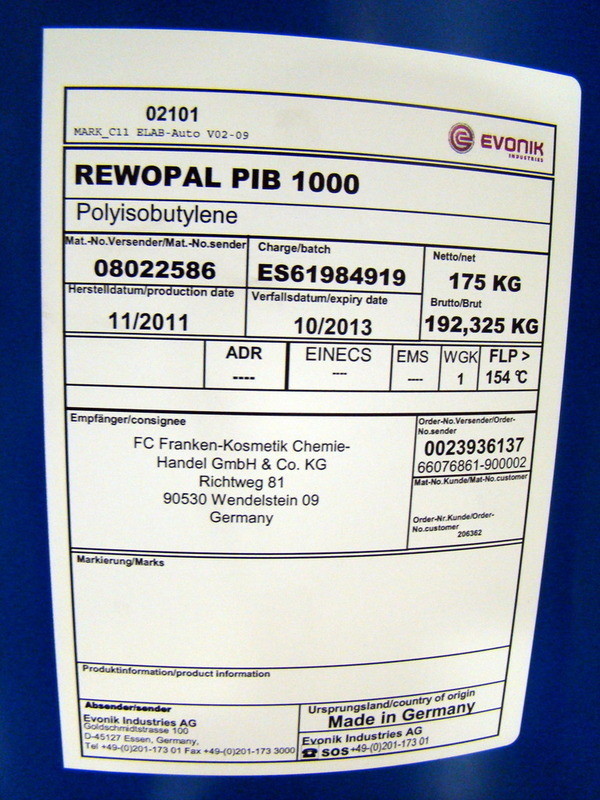 Netauktion - Brenntag MCT-oil, Softigen P1815 mm