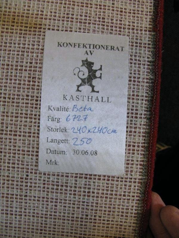 Netauktion - Kasthall mattor, 4st