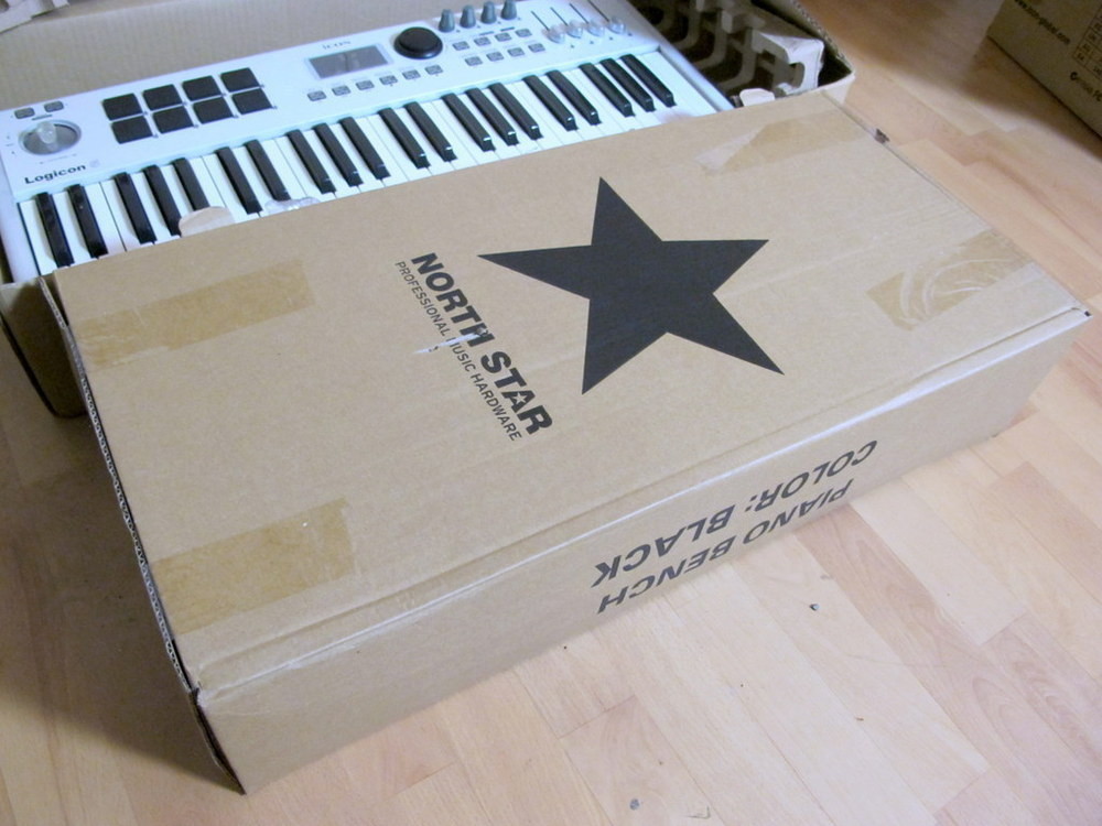 Netauktion - Synth, Logicon 5, Icon, med pianopall