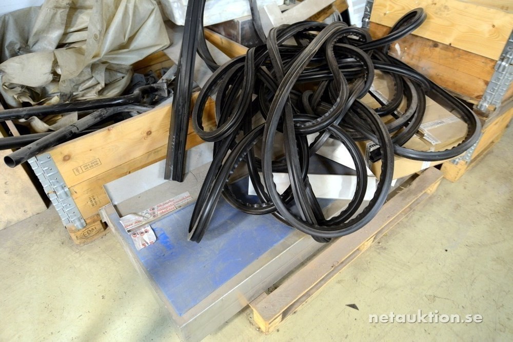 Netauktion - Gummilister, mm