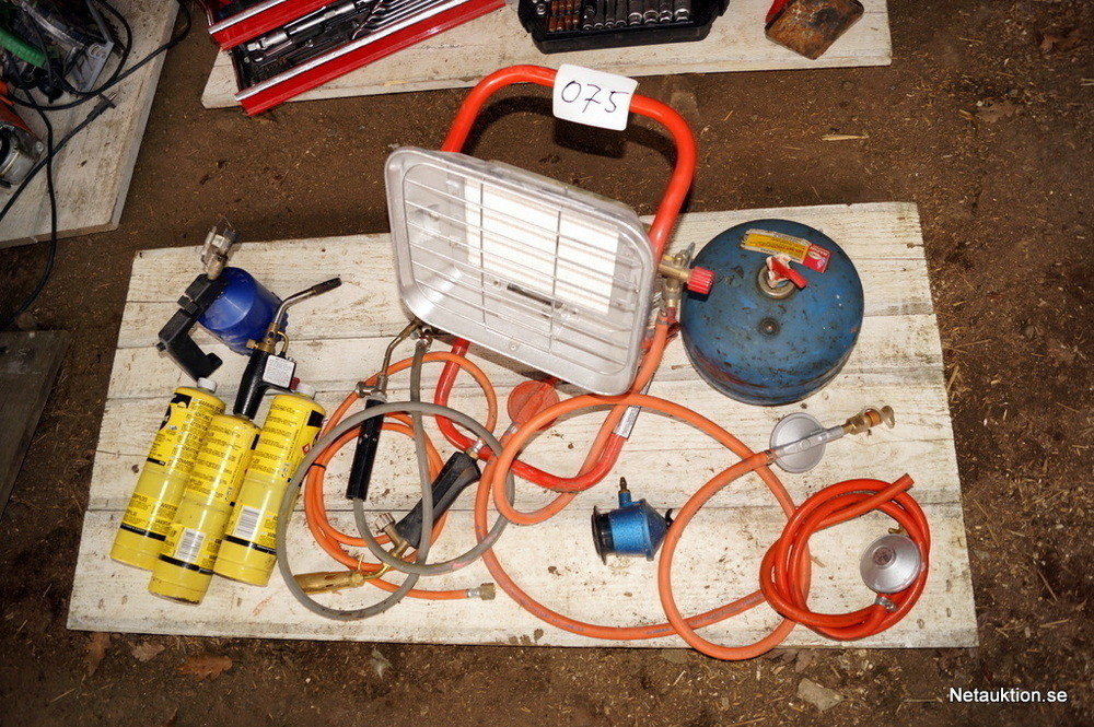 Netauktion - Gasolvärmare mm