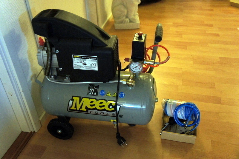 Netauktion - Kompressor, Meec tool