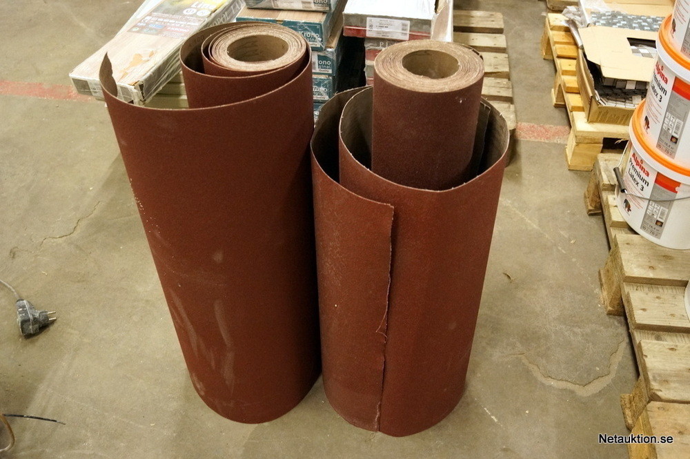 Netauktion - Sandpapper på rulle