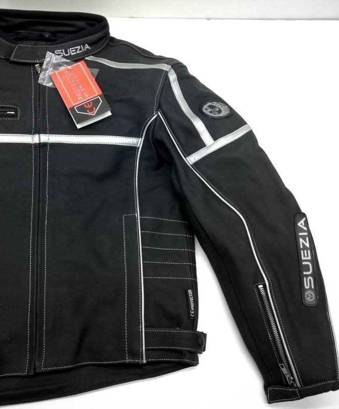 Netauktion - Ny Suezia MC-Jacka, herr stl. S (2)