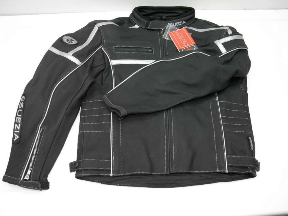 Netauktion - Ny Suezia MC-Jacka, herr stl. S (2)