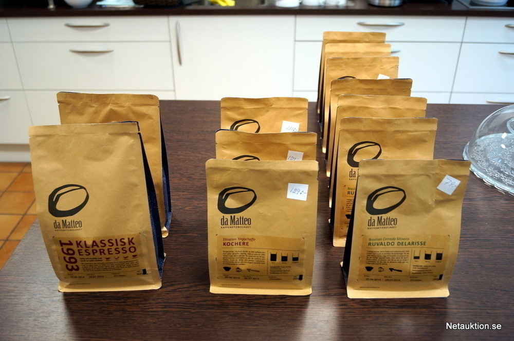 Netauktion - Kaffe, Da matteo