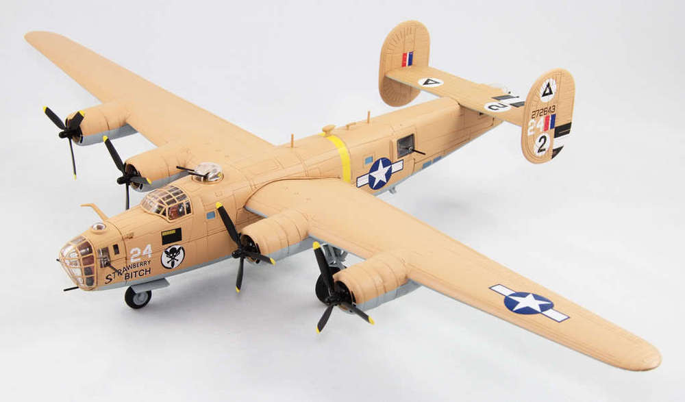 Netauktion - Modellplan, Corgi Consolidated B-24D Liberator, skala 1/72