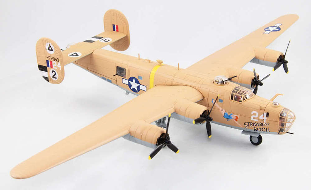 Netauktion - Modellplan, Corgi Consolidated B-24D Liberator, skala 1/72