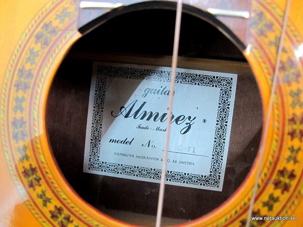Netauktion - Akustisk gitarr, Almirez