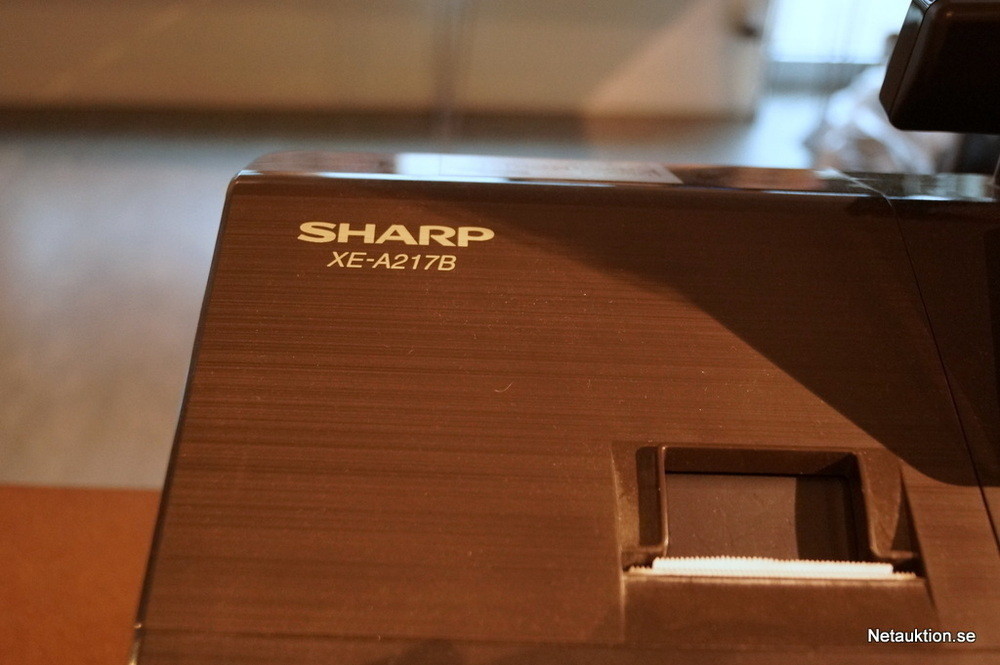 Netauktion - Kassaregister, Sharp XE-A217B