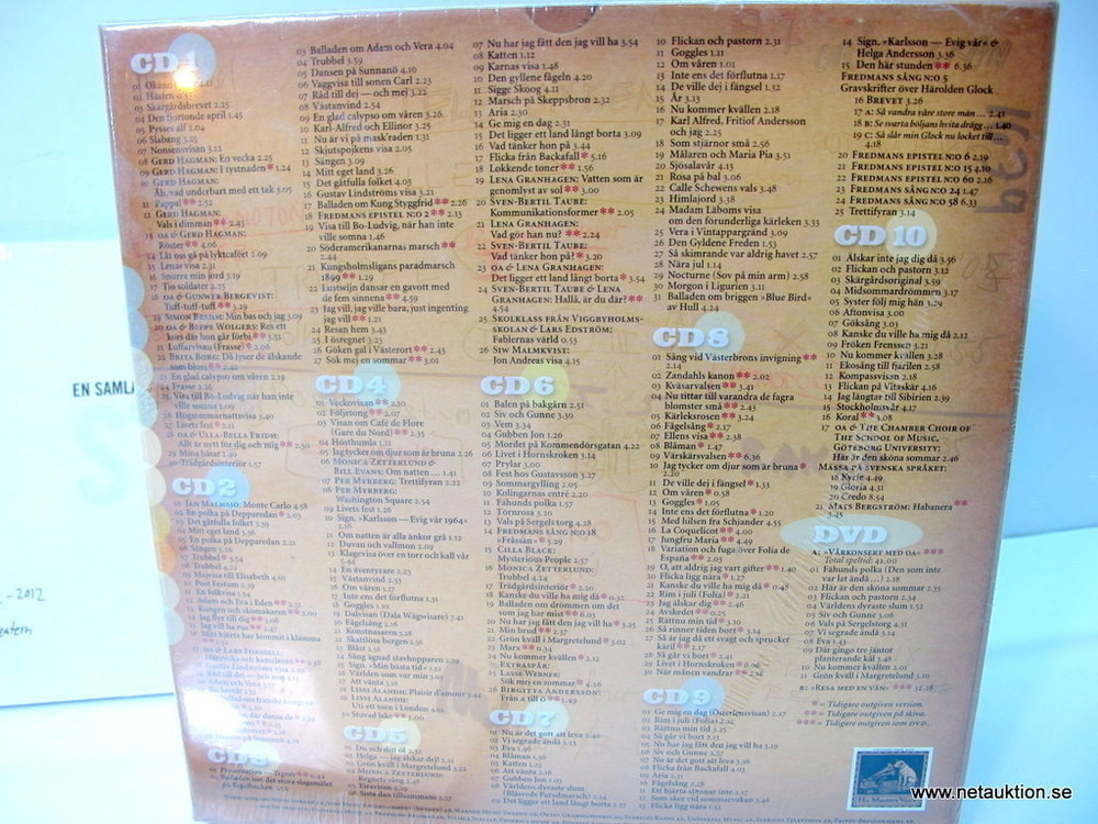 Netauktion - Samlingsalbum: Stefan Andersson & Olle Adolphson