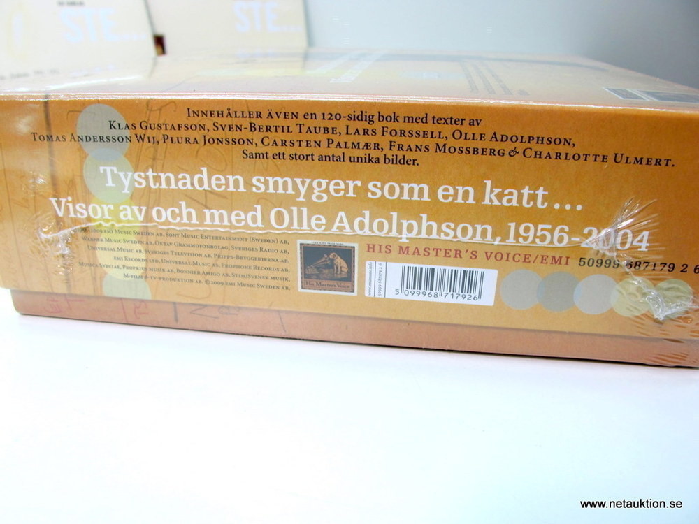 Netauktion - Samlingsalbum: Stefan Andersson & Olle Adolphson