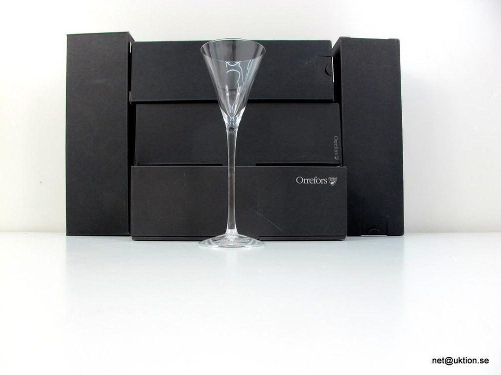 Netauktion - Snapsglas, "Merlot", Orrefors