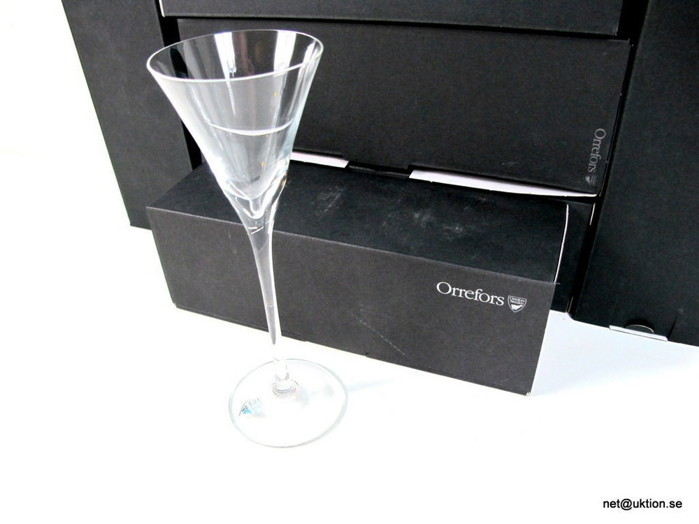 Netauktion - Snapsglas, "Merlot", Orrefors