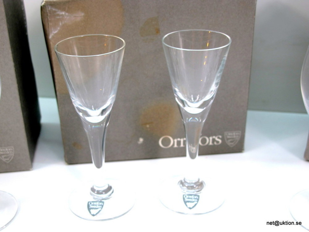 Netauktion - Vin-, martini- & snapsglas "Susan" m.fl, Orrefors