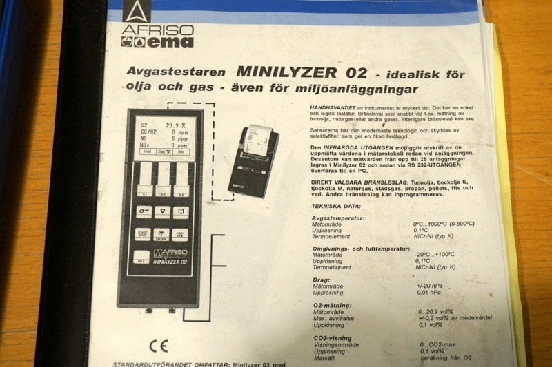 Netauktion - Avgastestare Minilyzer 02