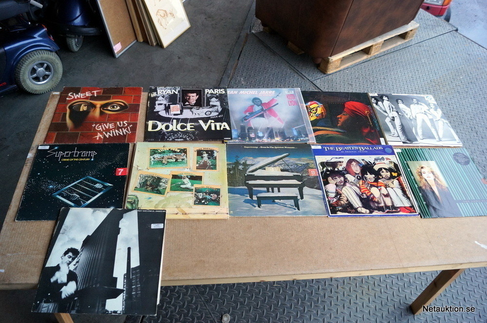 Netauktion - LP skivor