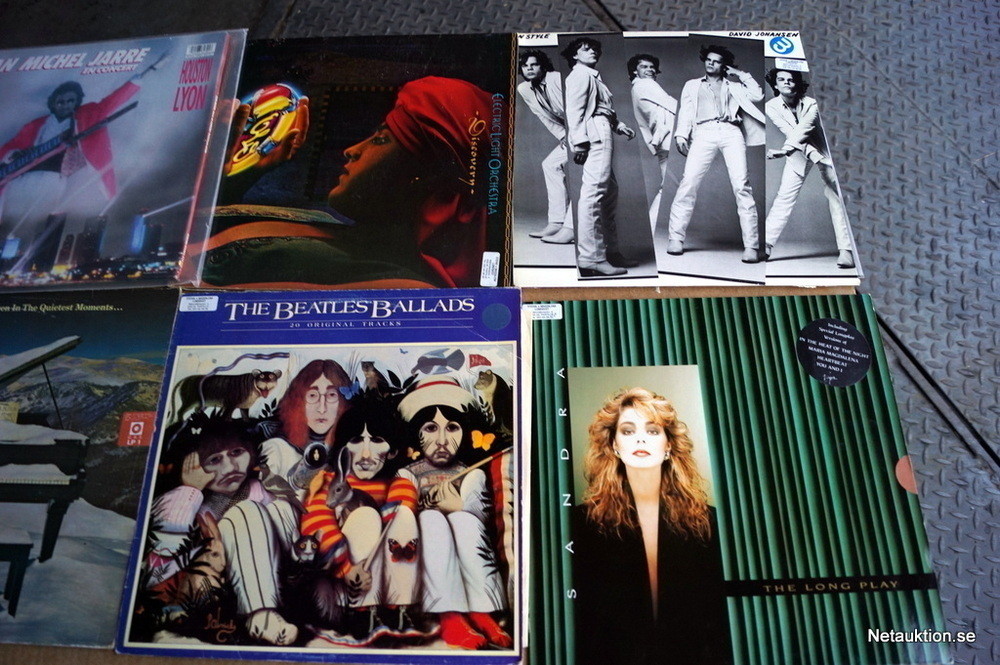 Netauktion - LP skivor