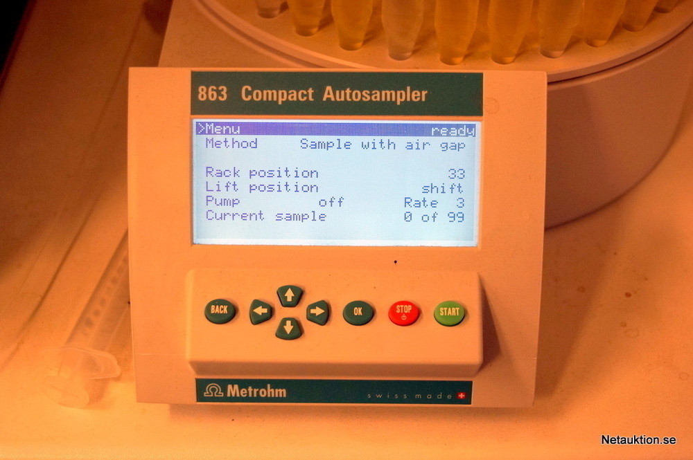Netauktion - Metrohm 790 Personal IC & 863 Compact autosampler