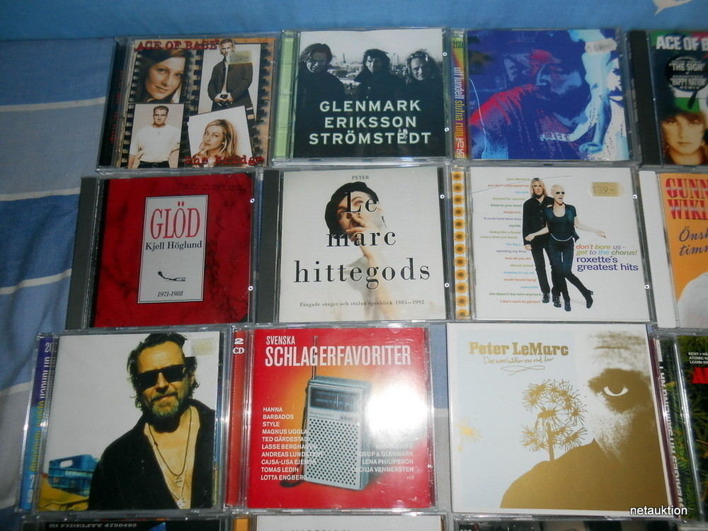 Netauktion - CD-skivor, svenskt