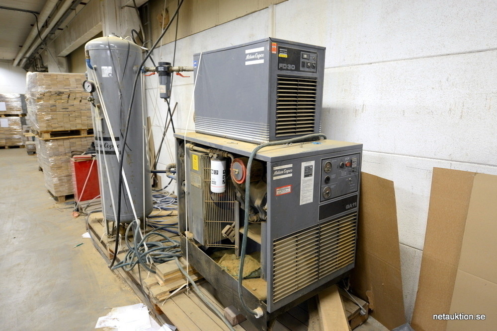 Netauktion - Kompressor, Atlas Copco