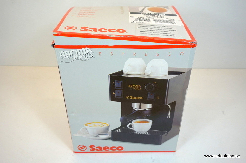 Netauktion - Espressomaskin Saeco Aroma Nero Inox