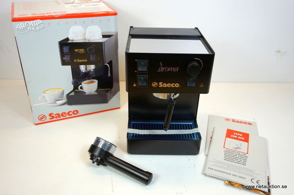 Netauktion - Espressomaskin Saeco Aroma Nero Inox