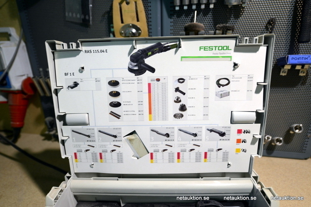Netauktion - Slipmaskin, Festool RAS 115.04 E